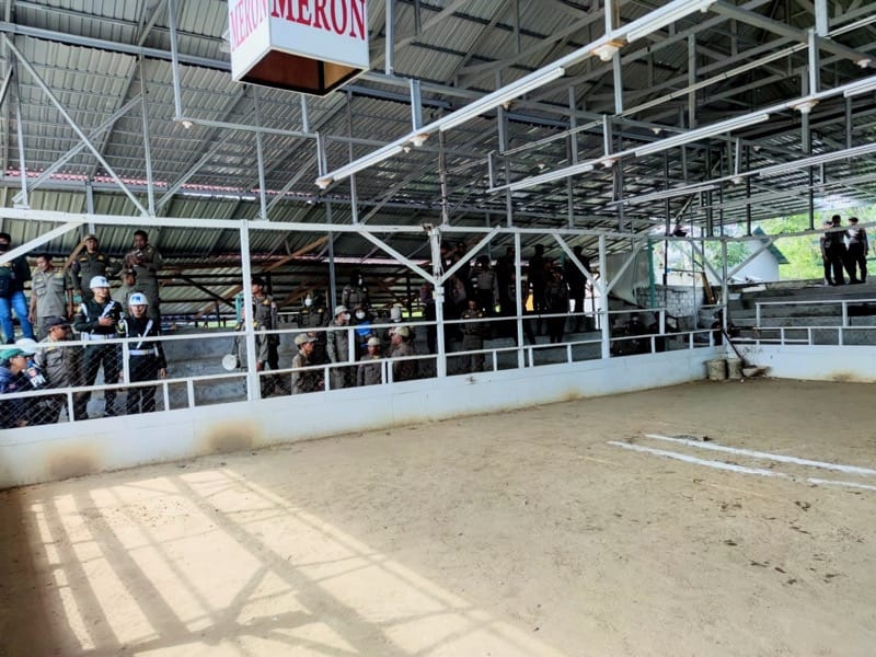 Arena Sabung Ayam di Manggar Balikpapan Timur Dibabat, Bangunannya ala ...